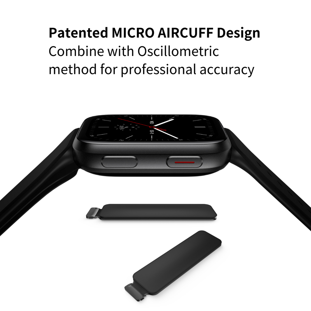 YHE 24/7 Blood Pressure Smartwatch BP Doctor Fit (DUO PACK)