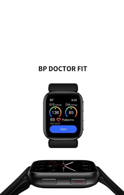 BP Doctor Fit, All-in-one Accurate Smartwatch for BP Monitoring