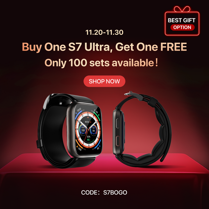 YHE S7 Ultra Blood Pressure Smartwatch